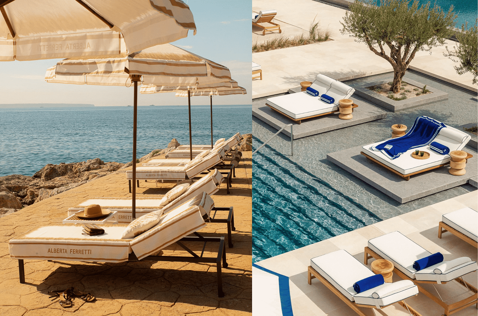 Balmain and Alberta Ferretti enliven the pools of iconic Mediterranean ...