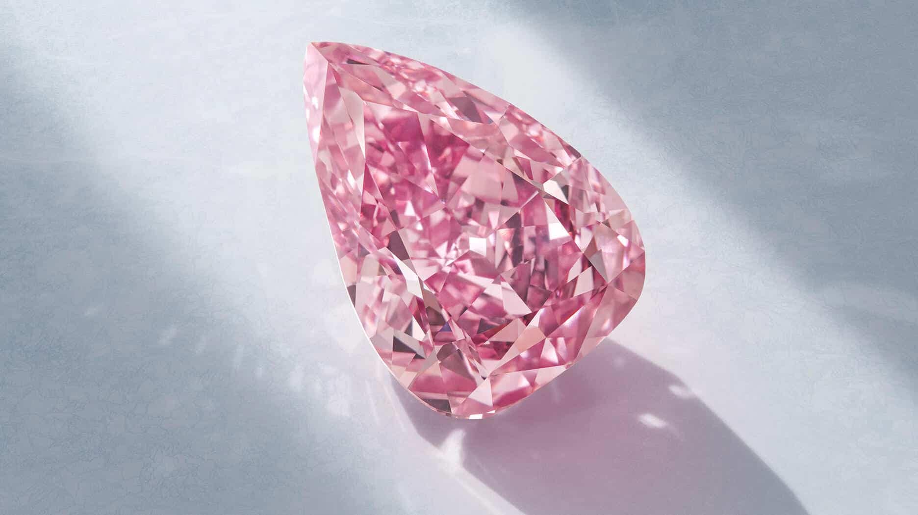 The largest pink diamond ever sold at auction by Christie's Geneva ...