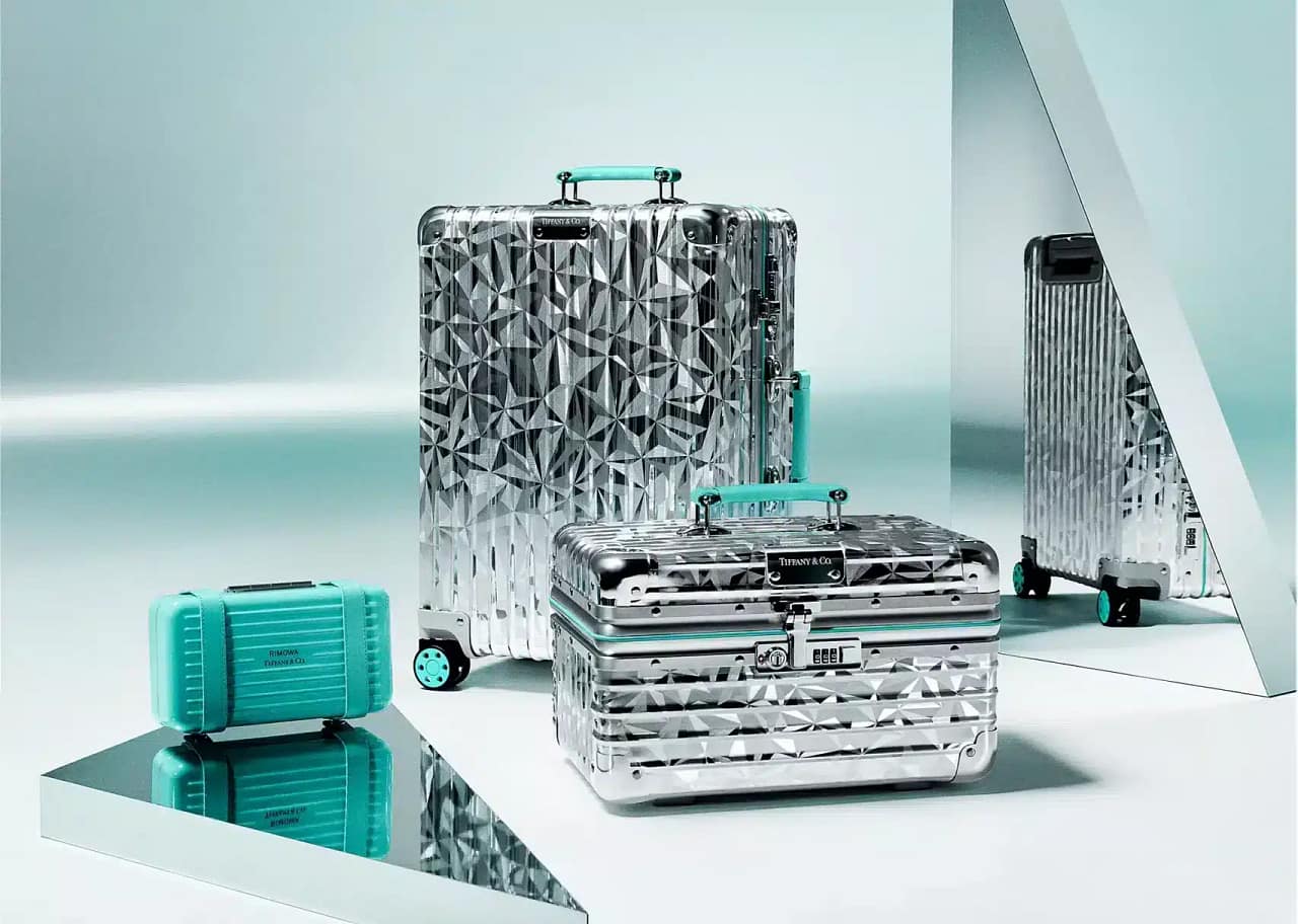 Rimowa and Tiffany & Co. invite us to travel through their capsule ...